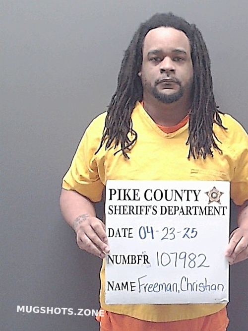 FREEMAN CHRISTIAN JAHMAL 04/23/2025 - Pike County Mugshots Zone