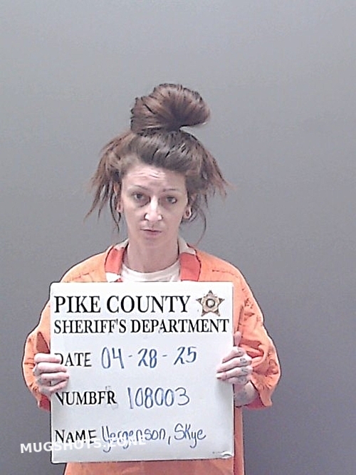 YERGENSON SKYE LYN 04/28/2025 - Pike County Mugshots Zone