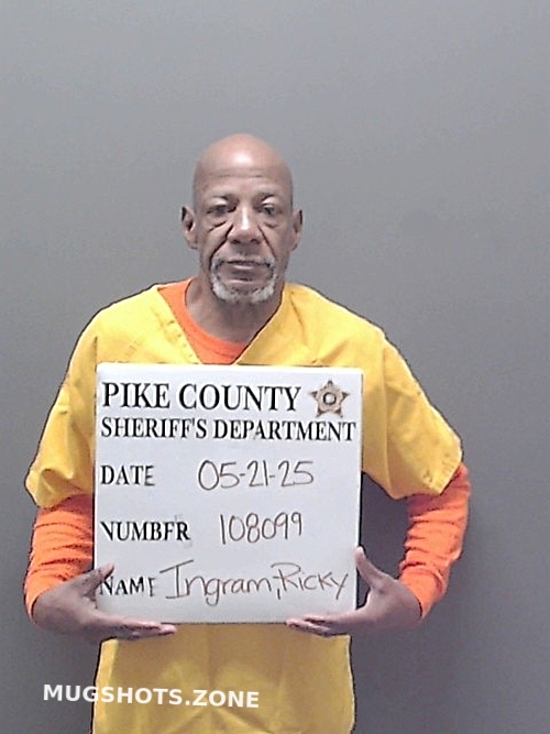 INGRAM RICKY BERNARD 05/21/2025 - Pike County Mugshots Zone