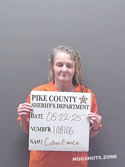 COLLIER EUNICE KAYE 05/22/2025 - Pike County Mugshots Zone