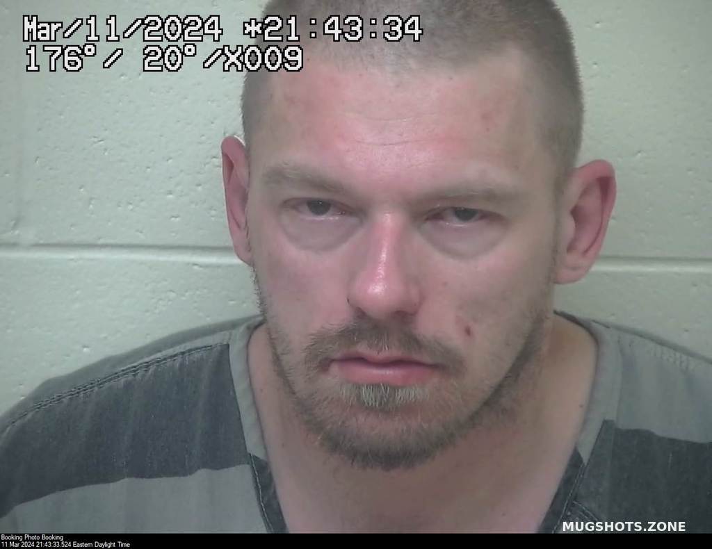 MCCOY KENNETH SHANE 03/11/2024 - Scioto County Mugshots Zone