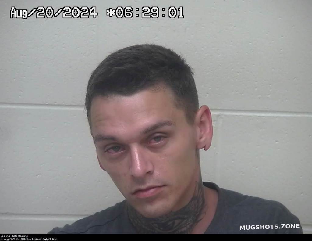 JACKSON BRANDON DEAN 08/20/2024 - Scioto County Mugshots Zone