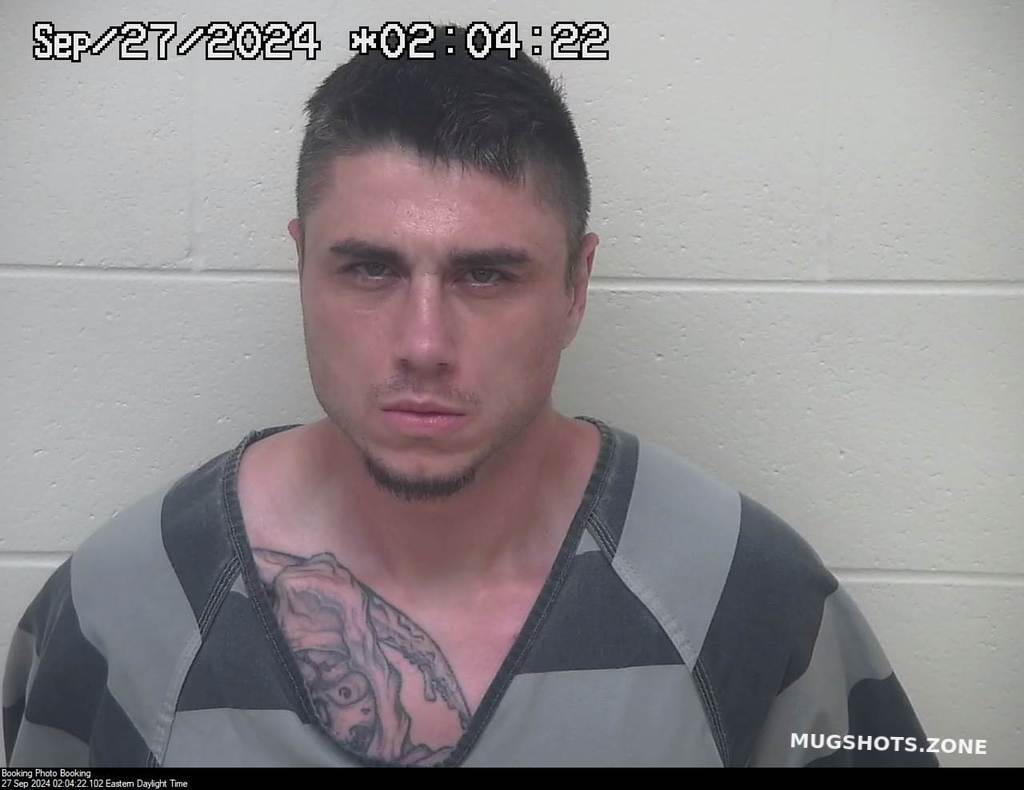 MILLER JOSH C 09/27/2024 - Scioto County Mugshots Zone