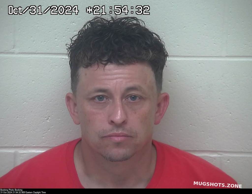 CRABTREE DANIEL TRAVIS 10/31/2024 - Scioto County Mugshots Zone