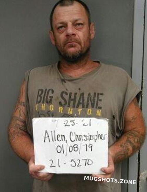 ALLEN CHRISTOPHER WAYNE 02/11/2022 - Sebastian County Mugshots Zone
