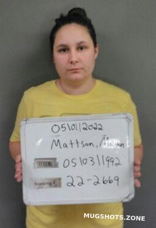 MATTSON MEGAN MAE 05/01/2022 - Sebastian County Mugshots Zone