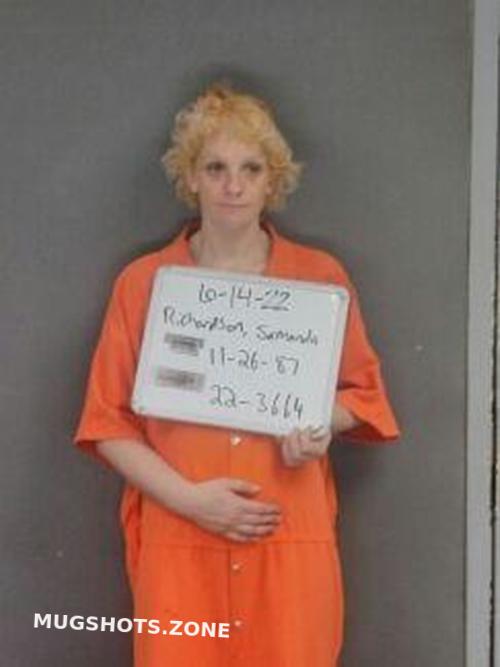 RICHARDSON SAMANDA LYNNE 08/29/2022 - Sebastian County Mugshots Zone