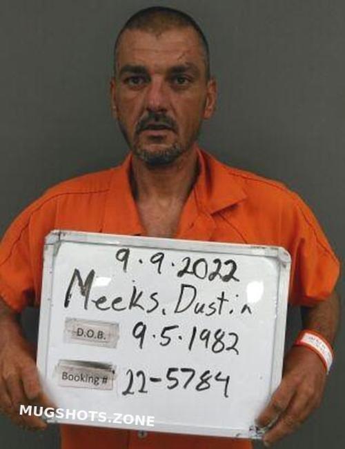 MEEKS DUSTIN MARTIN 09/15/2022 - Sebastian County Mugshots Zone