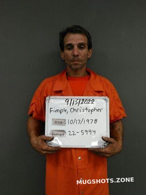 FIMPLE CHRISTOPHER SHAUN 09/15/2022 - Sebastian County Mugshots Zone