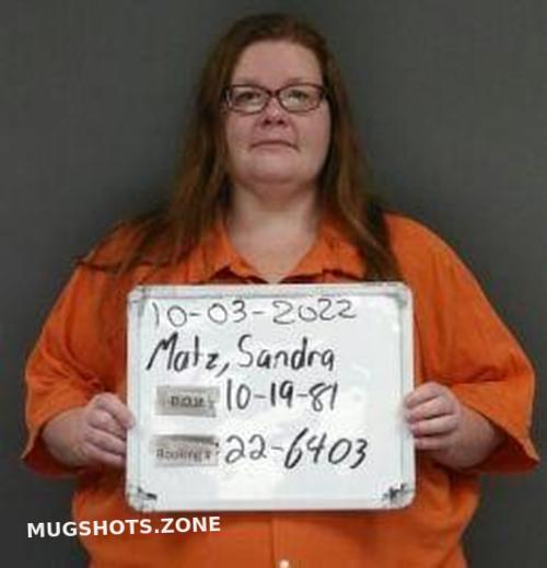 MATZ SANDRA MARIE 10/03/2022 - Sebastian County Mugshots Zone