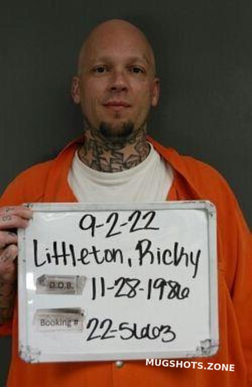 LITTLETON RICKY JAMES JUNIOR 10/04/2022 - Sebastian County Mugshots Zone