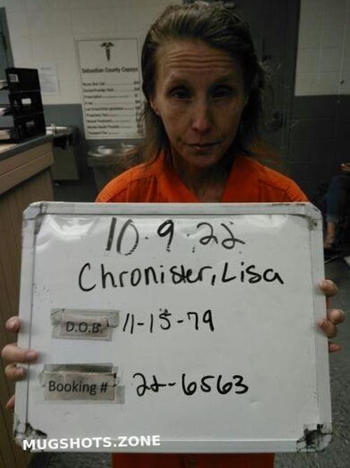 CHRONISTER LISA MICHELLE 10/09/2022 - Sebastian County Mugshots Zone