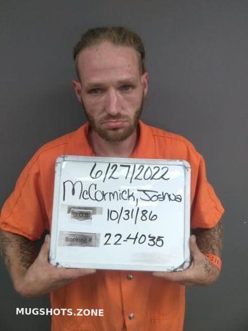 MCCORMICK JOSHUA GLENN 10/10/2022 - Sebastian County Mugshots Zone