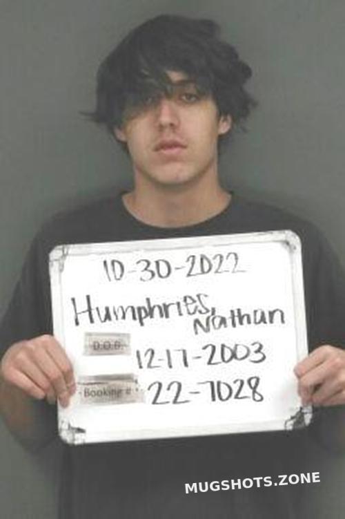 HUMPHRIES NATHAN MICHAEL 10/30/2022 - Sebastian County Mugshots Zone