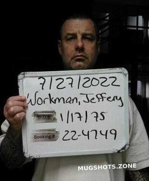 WORKMAN JEFFERY ALLEN 11/07/2022 - Sebastian County Mugshots Zone