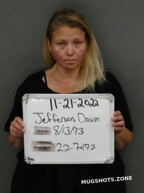 JEFFERSON DAWN DENISE 11/21/2022 - Sebastian County Mugshots Zone