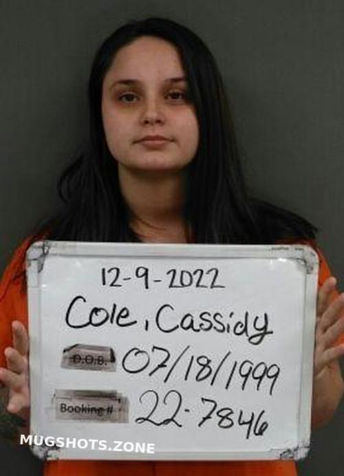 COLE CASSIDY DAWN 12/09/2022 - Sebastian County Mugshots Zone