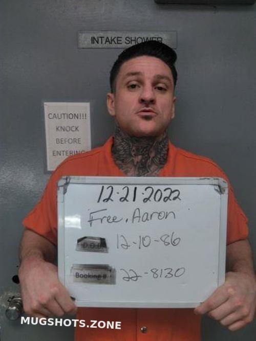 FREE AARON DREW 12/21/2022 - Sebastian County Mugshots Zone