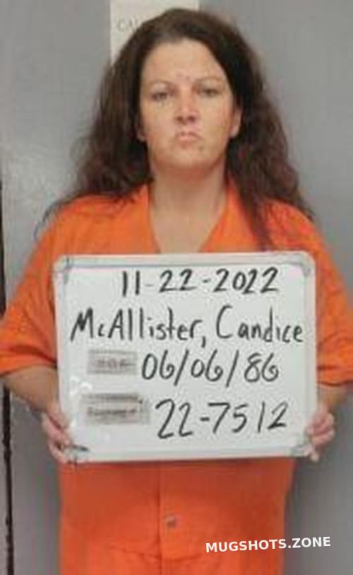 MCALLISTER CANDICE LOUISE 02/03/2023 - Sebastian County Mugshots Zone