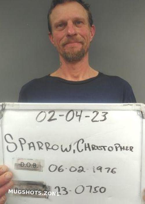 SPARROW CHRISTOPHER MICHAEL 02/04/2023 - Sebastian County Mugshots Zone