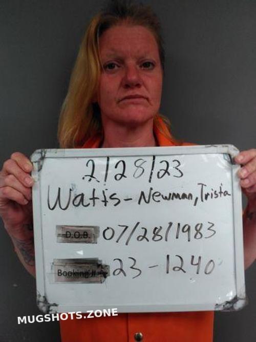WATTS-NEWMAN TRISTA LEE ANN 03/23/2023 - Sebastian County Mugshots Zone