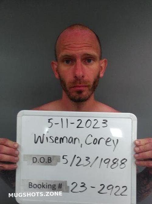 WISEMAN COREY SCOTT 05/11/2023 - Sebastian County Mugshots Zone