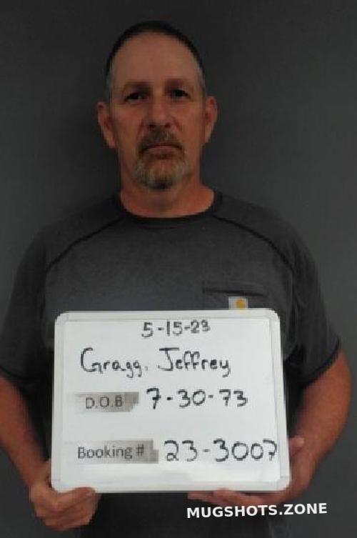GRAGG JEFFREY ALLEN 05/15/2023 - Sebastian County Mugshots Zone