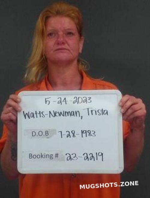 WATTS-NEWMAN TRISTA LEE ANN 05/24/2023 - Sebastian County Mugshots Zone
