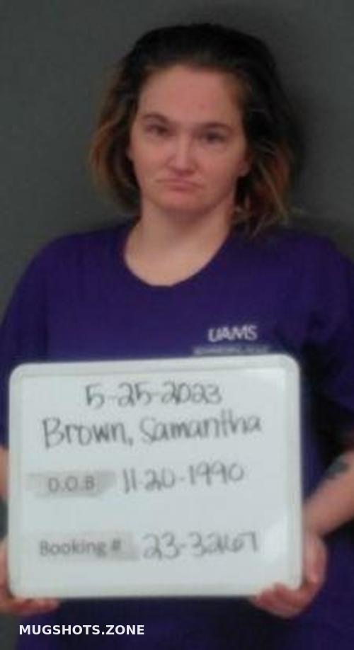 BROWN SAMANTHA KAY 05/25/2023 - Sebastian County Mugshots Zone