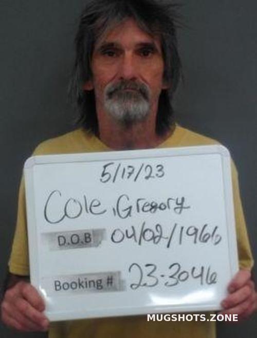 COLE GREGORY DAVID 05/26/2023 - Sebastian County Mugshots Zone