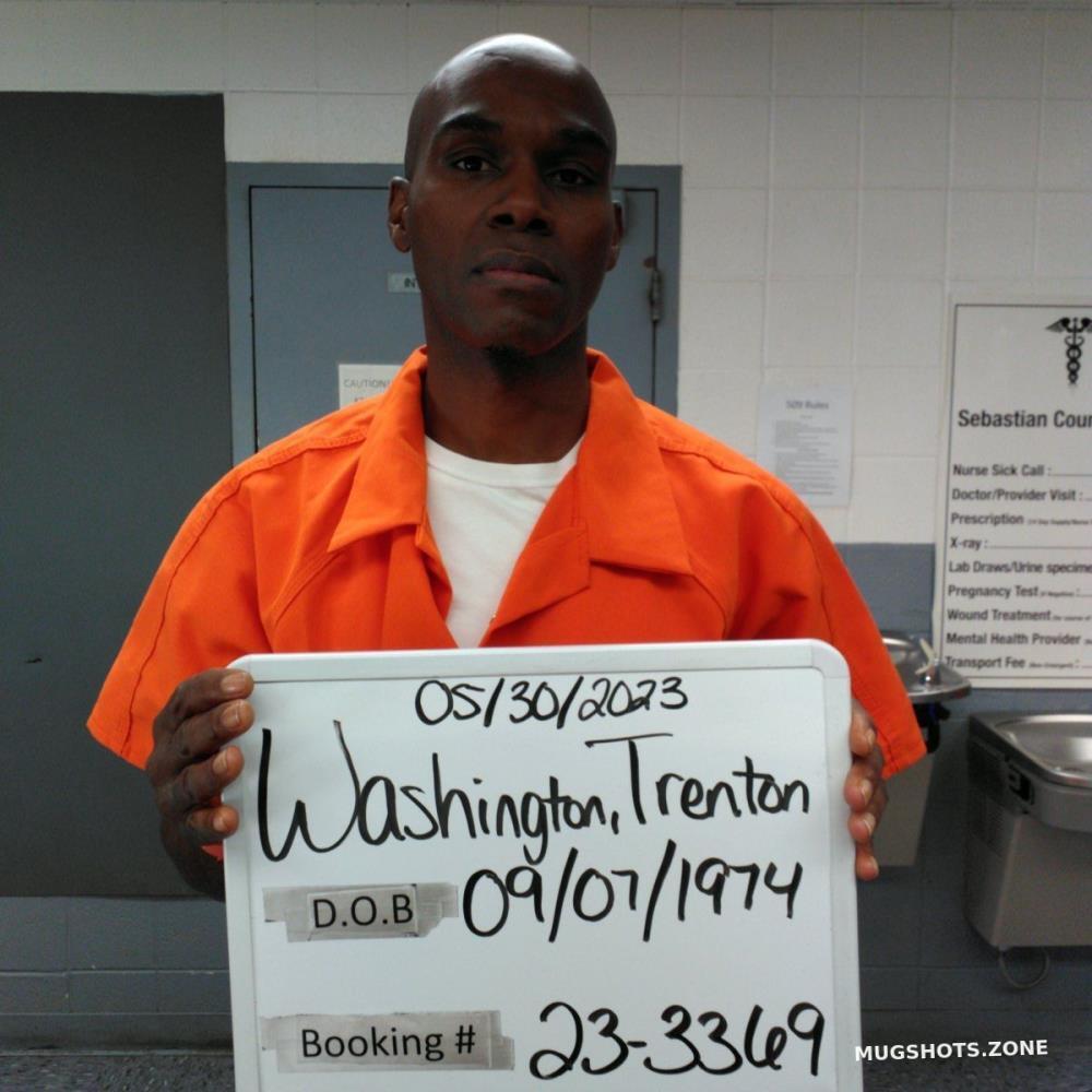 WASHINGTON TRENTON ZANE 05/30/2023 - Sebastian County Mugshots Zone