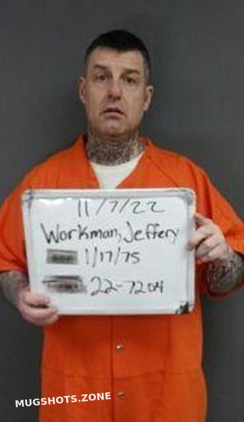 WORKMAN JEFFERY ALLEN 06/20/2023 - Sebastian County Mugshots Zone