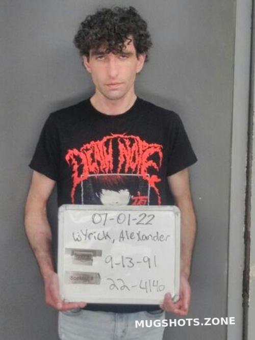 WYRICK ALEXANDER LEON 07/12/2023 - Sebastian County Mugshots Zone