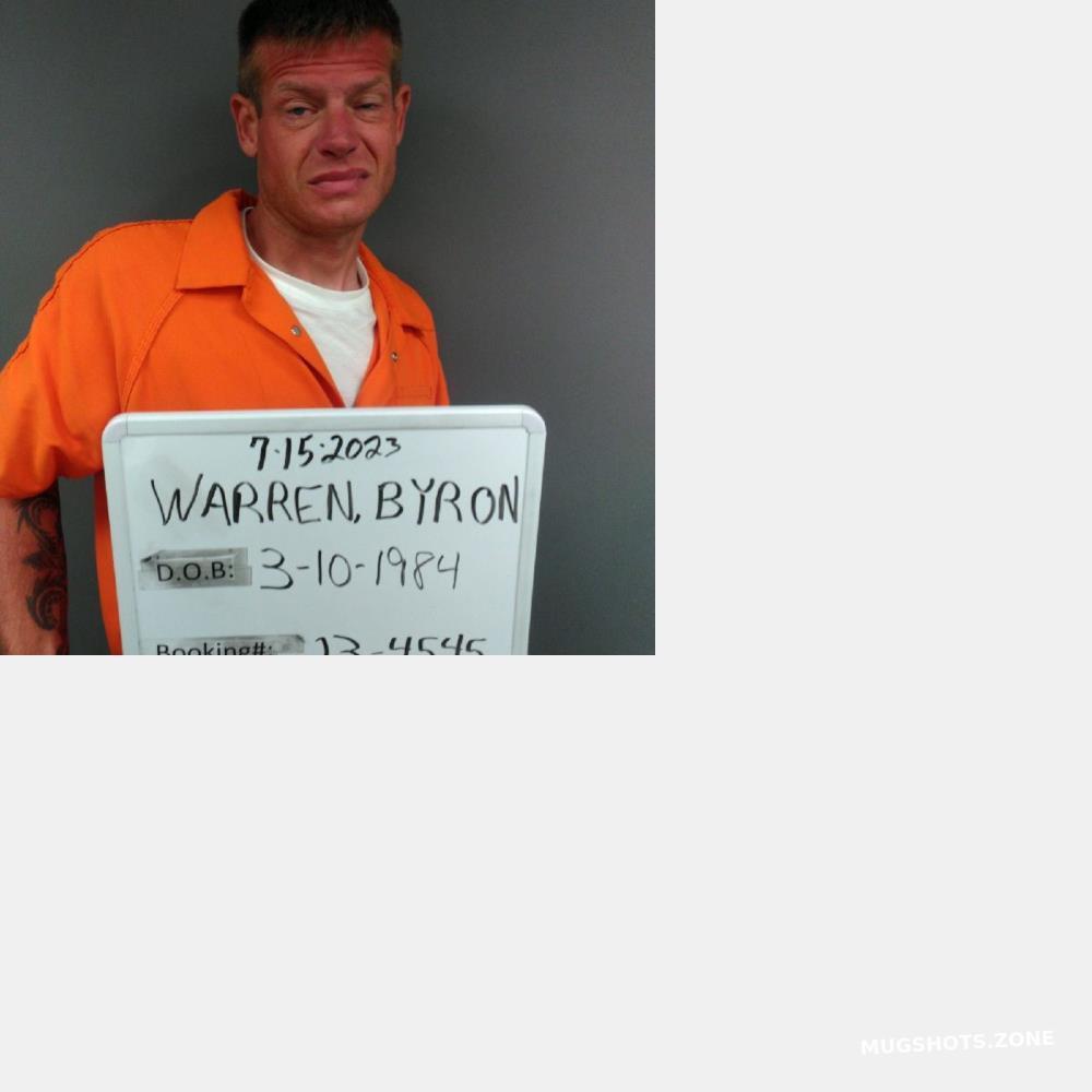 WARREN BYRON LEE 07/15/2023 - Sebastian County Mugshots Zone