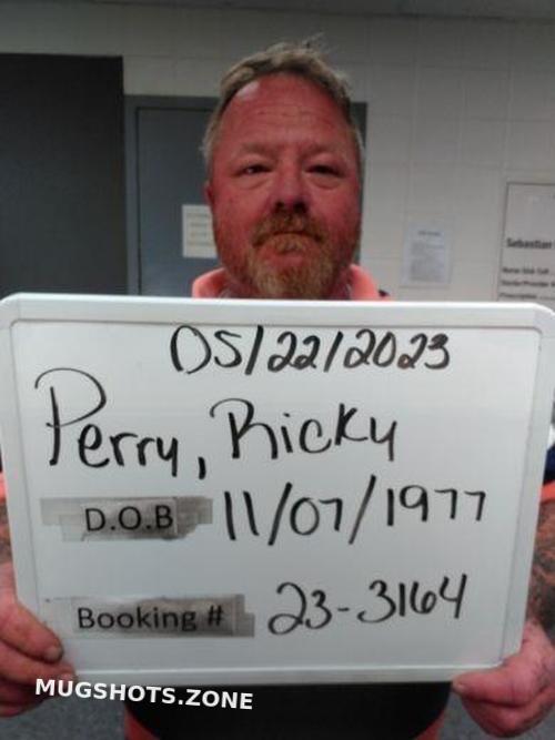 PERRY RICKY LEE 07/18/2023 - Sebastian County Mugshots Zone