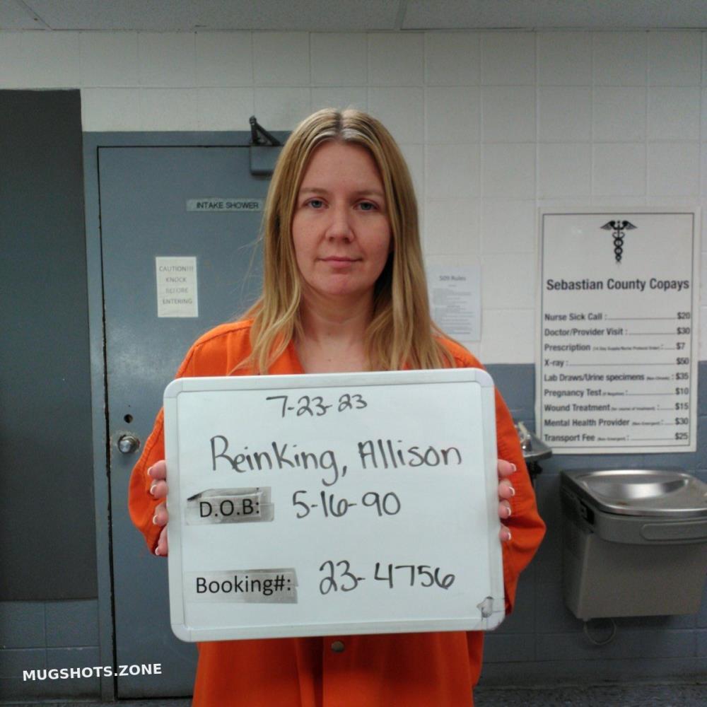 REINKING ALLISON ANN 07/23/2023 - Sebastian County Mugshots Zone