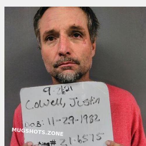 COWELL JUSTIN RAY 08/02/2023 - Sebastian County Mugshots Zone