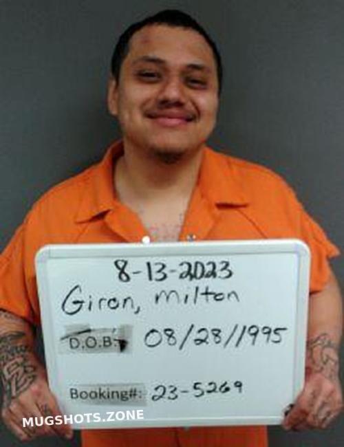 GIRON MILTON BALMORE 08/13/2023 - Sebastian County Mugshots Zone