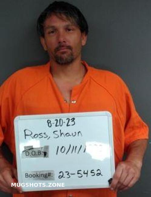 ROSS SHAUN 08/20/2023 - Sebastian County Mugshots Zone
