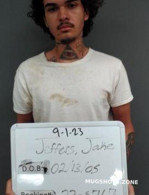 JEFFERS JAKE TODD 08/31/2023 - Sebastian County Mugshots Zone