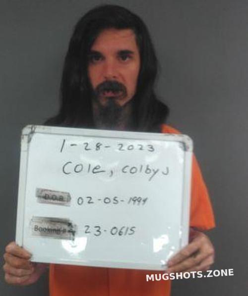 COLE COLBY J 09/02/2023 - Sebastian County Mugshots Zone