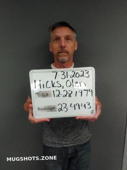 HICKS OLEN JAMES 09/14/2023 - Sebastian County Mugshots Zone