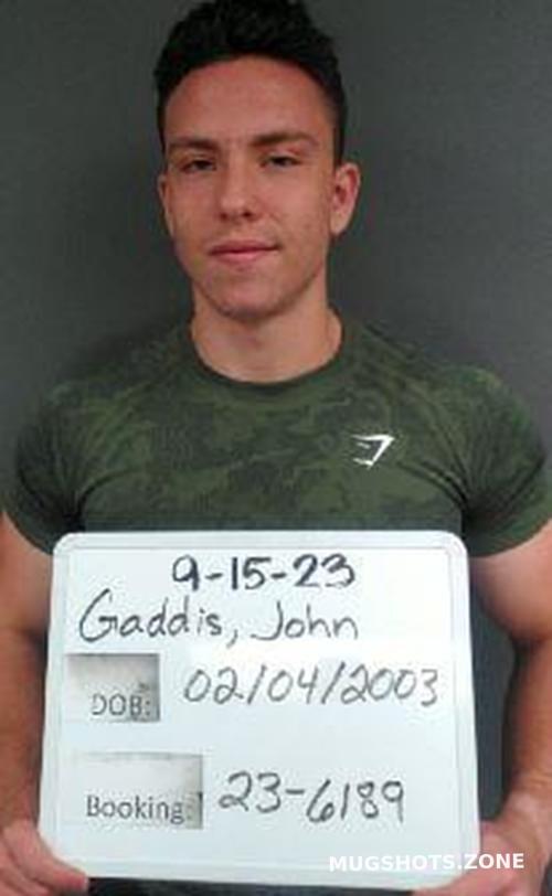 GADDIS JOHN SAMUEL 09/15/2023 - Sebastian County Mugshots Zone