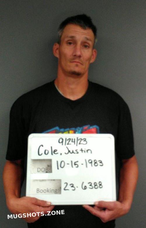 COLE JUSTIN MILTON 09/24/2023 - Sebastian County Mugshots Zone