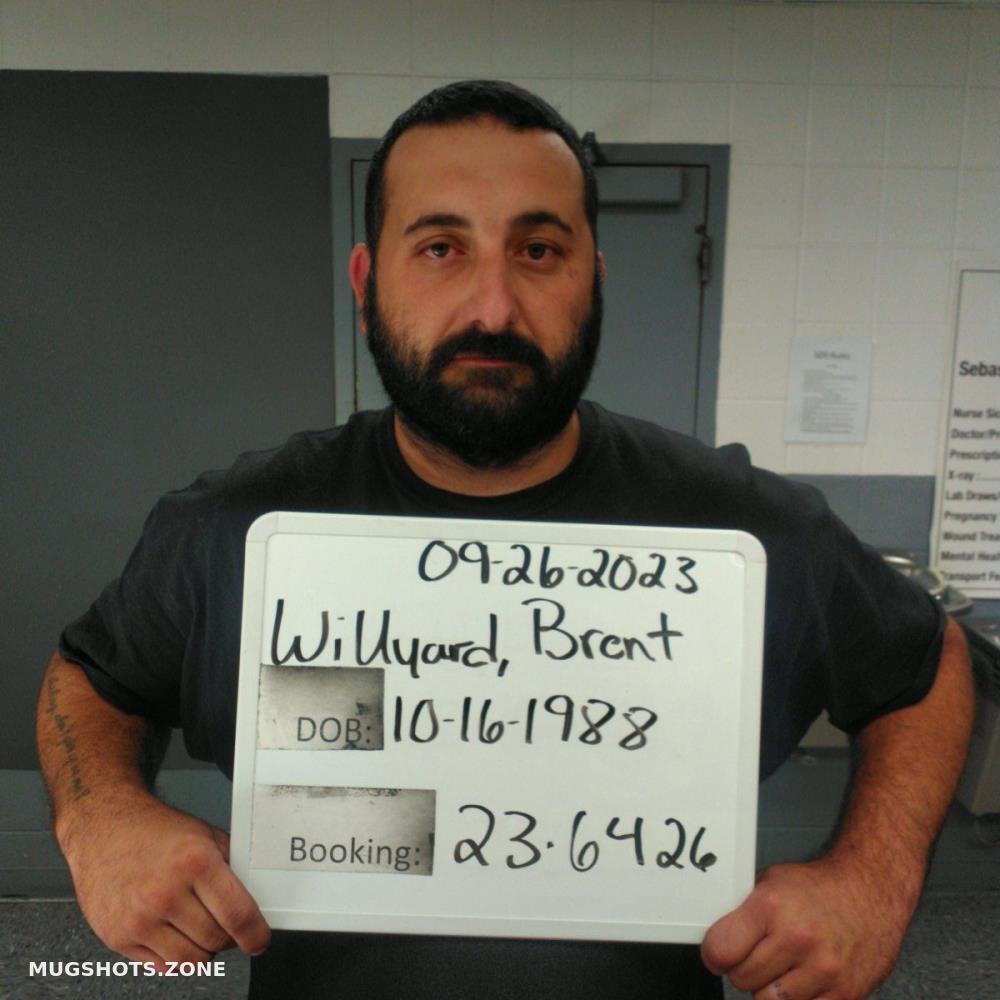 WILLYARD BRENT WAYNE 09/26/2023 - Sebastian County Mugshots Zone