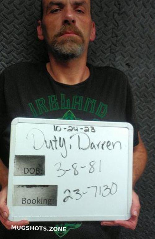 DUTY DARREN RAY 10/24/2023 - Sebastian County Mugshots Zone