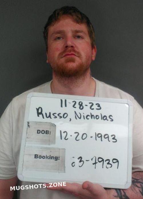 RUSSO NICHOLAS CHARLES 11/28/2023 - Sebastian County Mugshots Zone
