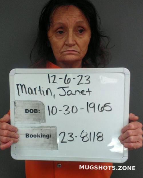 MARTIN JANET DENISE 12/06/2023 - Sebastian County Mugshots Zone