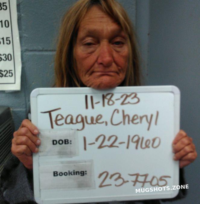 TEAGUE CHERYL SUZANNE 12/17/2023 - Sebastian County Mugshots Zone