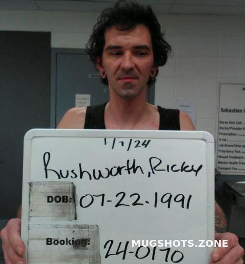 RUSHWORTH RICKY 01/07/2024 - Sebastian County Mugshots Zone